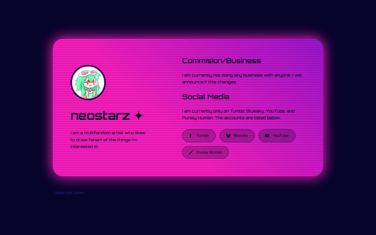 neostarz profile
